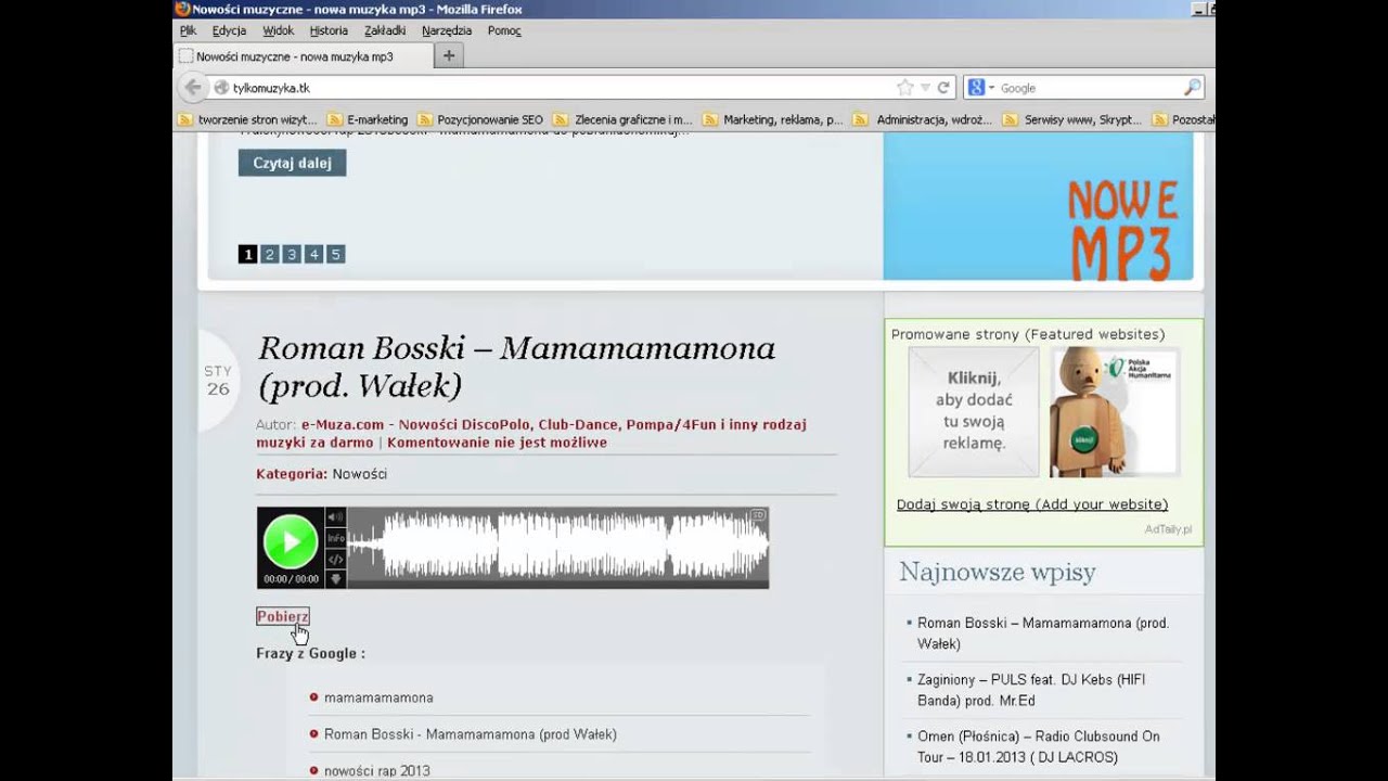 nowa muzyka mp3 - YouTube