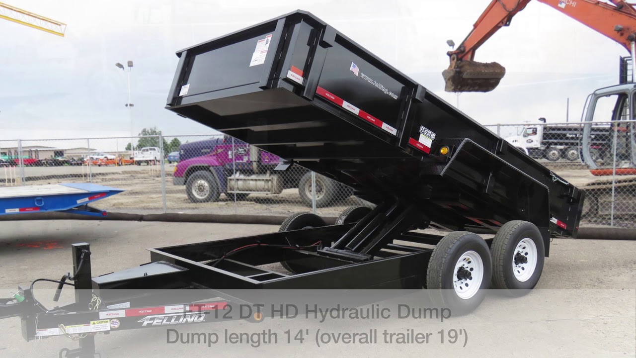Featured Unit FT-12 DT HD Dump Trailer - YouTube
