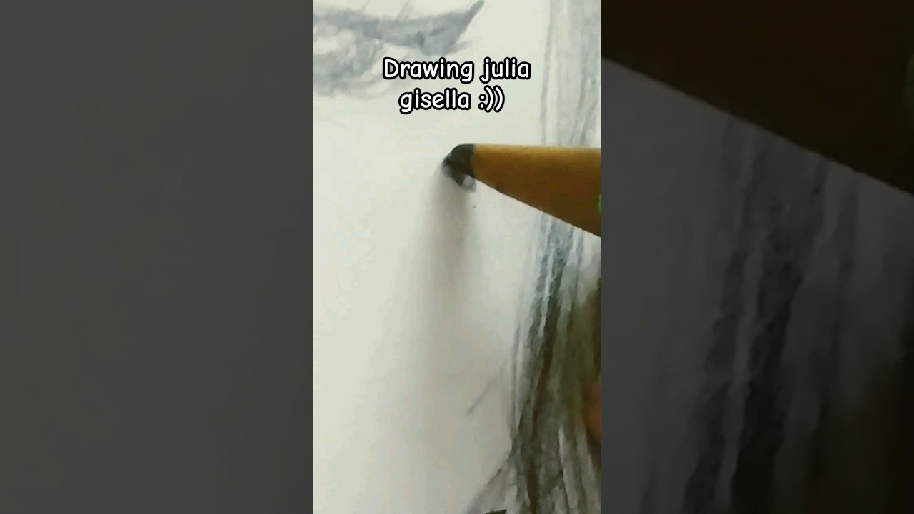 drawing julia gisella! #shorts#art#juliagisellaart#trend #sketch# ...