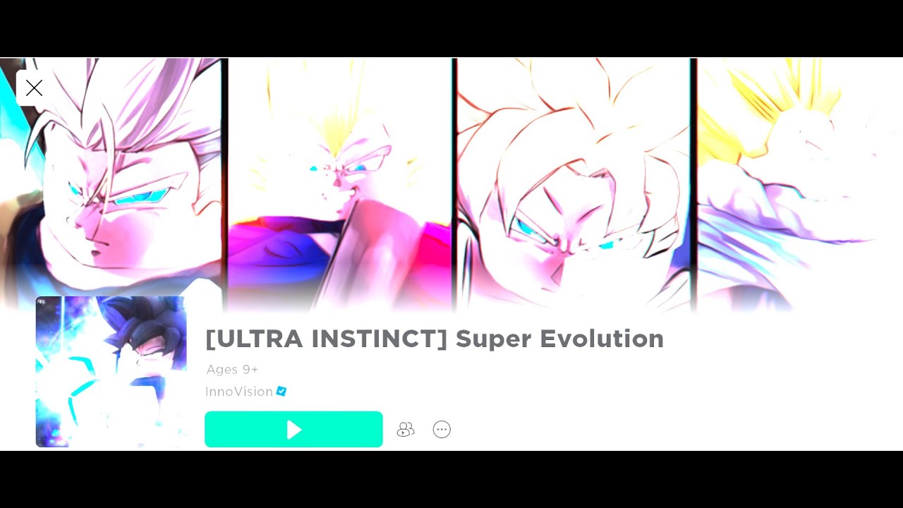 Streaming Roblox - [ULTRA INSTINCT] Super Evolution - YouTube