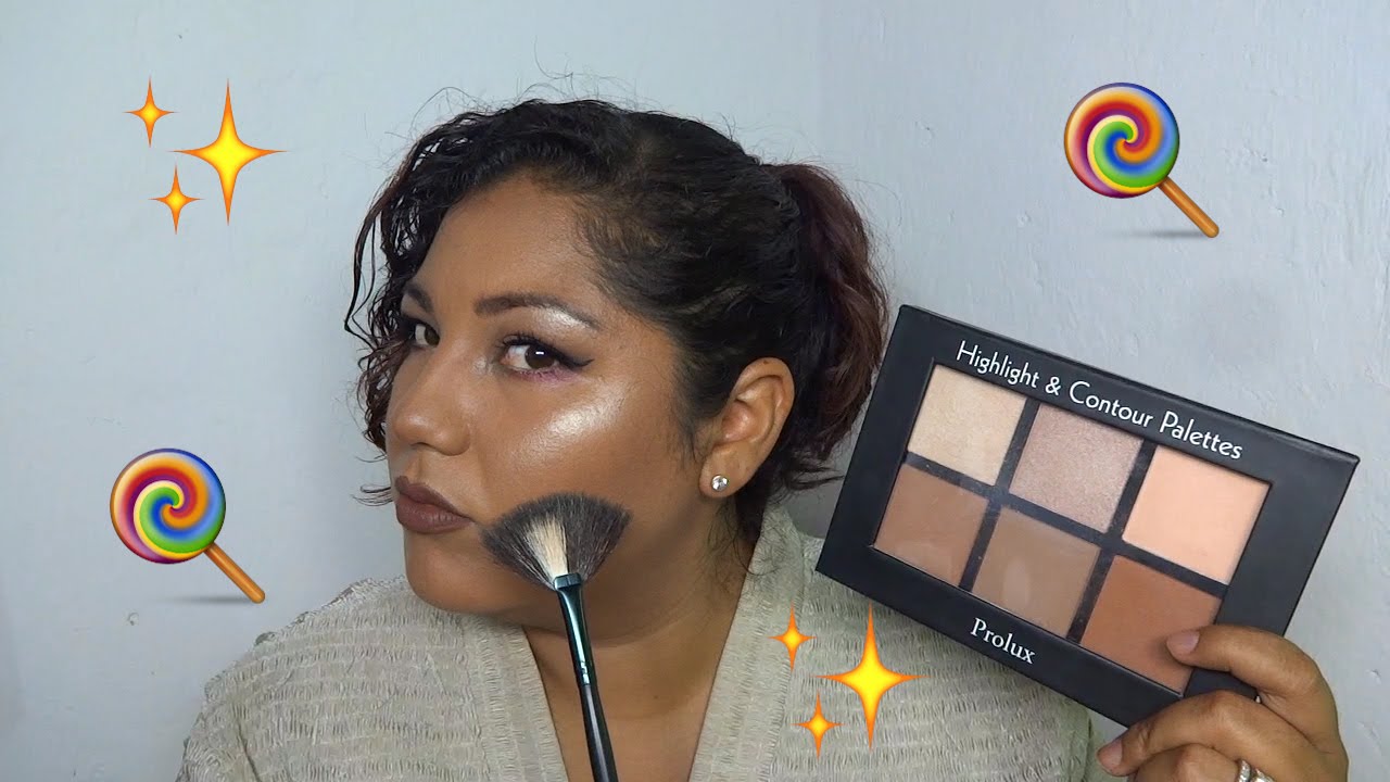Reseña Paleta Prolux Highlight & Contour Palettes Contorno e ...