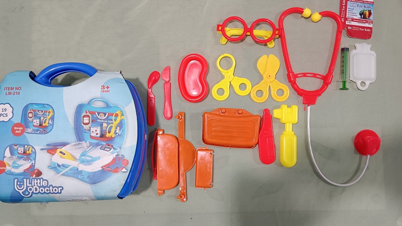 3 Minutes Satisfying With Unboxing Mini Doctor Set Toys Collection ...