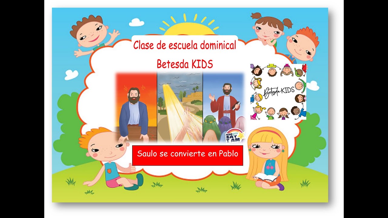 Saulo se convierte en Pablo-lección bíblica - YouTube