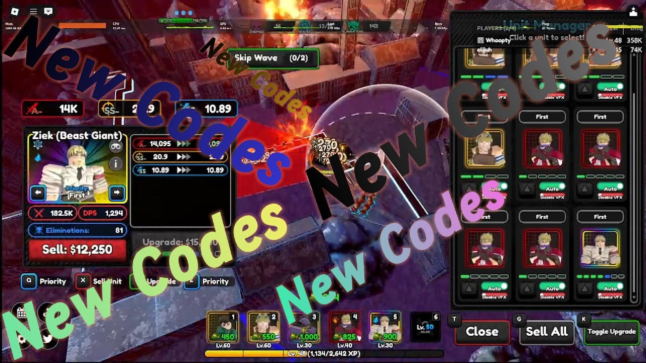 New Codes/ Zeke Showcase | ASTDX - YouTube