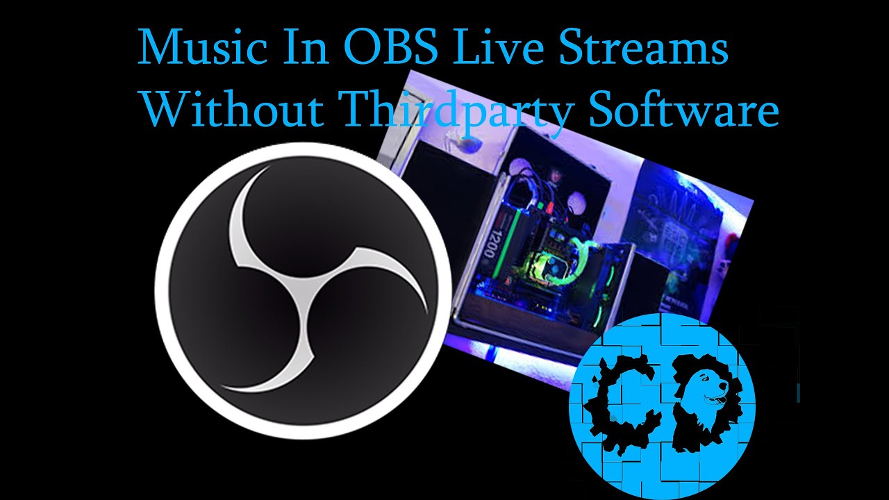 How to Play Music in OBS Live Streams Without ThridParty Software - YouTube