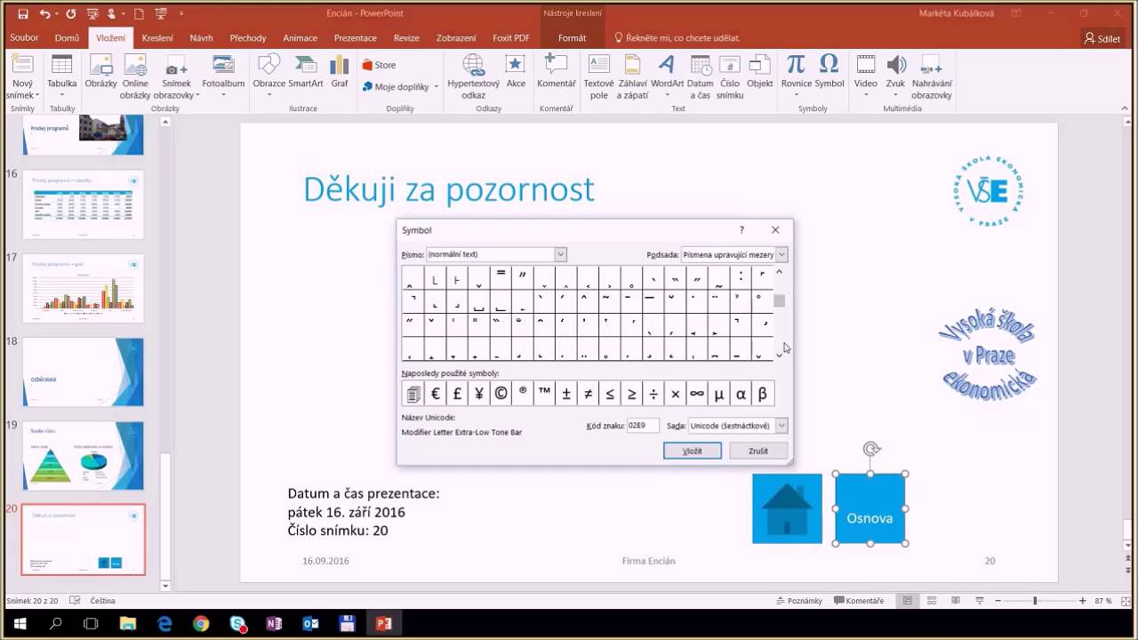 PowerPoint 2016: 5N: Symbol - YouTube