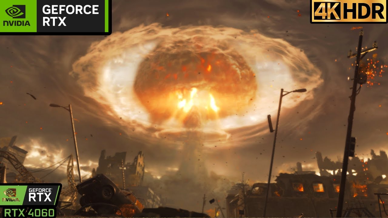 Makarov Nuclear Bomb Blast Scene In Middle East | Ultra Realistic ...