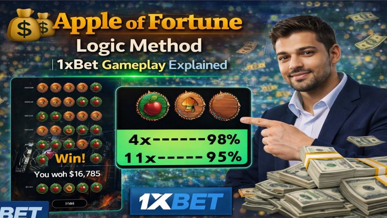 Apple of Fortune Logic Method | 1xBet Gameplay Explained - YouTube
