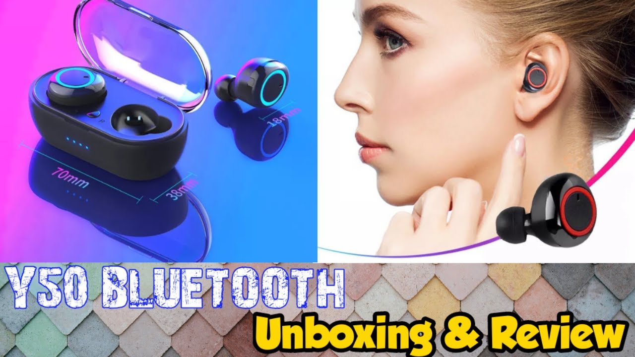 Y50 Bluetooth Earbuds Unboxing and Review|| Information 4 U - YouTube