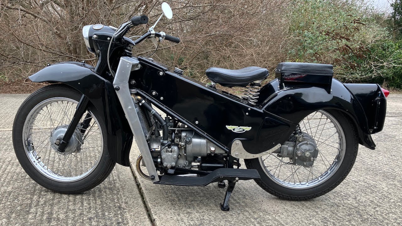 Velocette LE200 MK3 - Walk Around and Short Ride Out (Classic ...