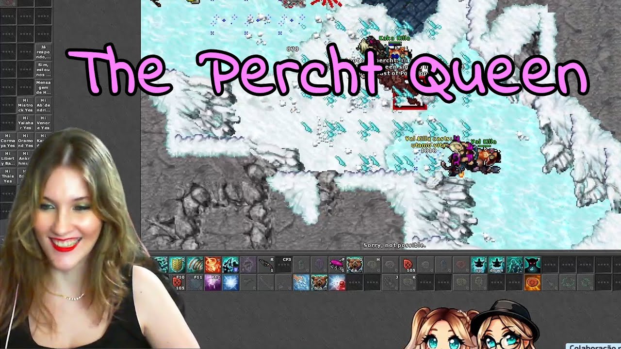Como fazer a The Percht Queen - Tibia - YouTube