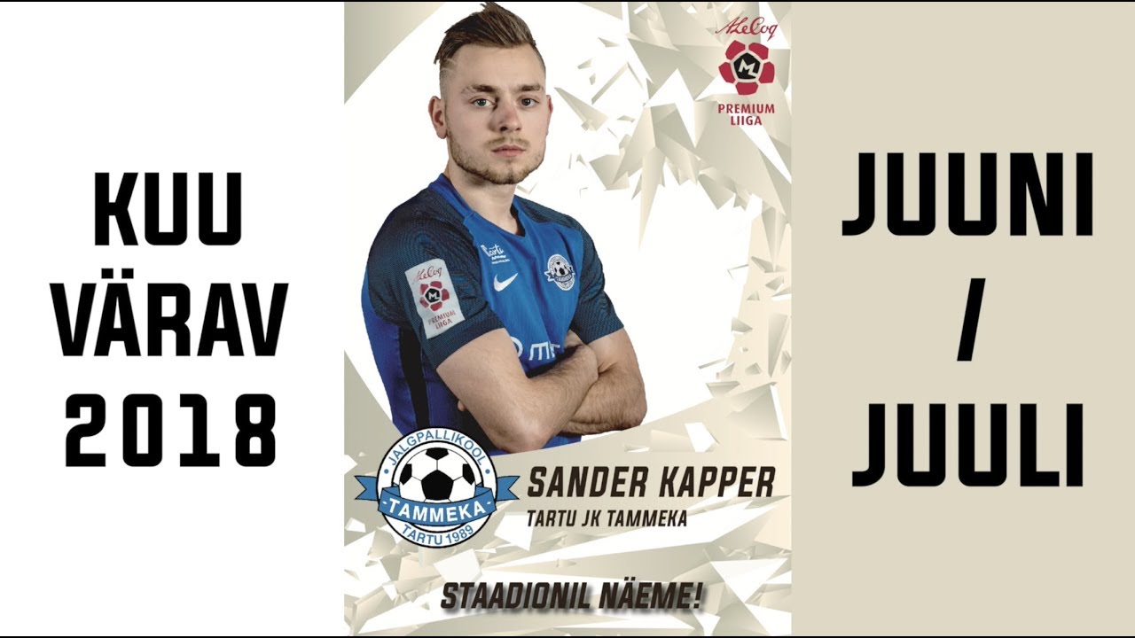 Premium liiga juuni / juuli ilusaim värav 2018: Sander Kapper - YouTube