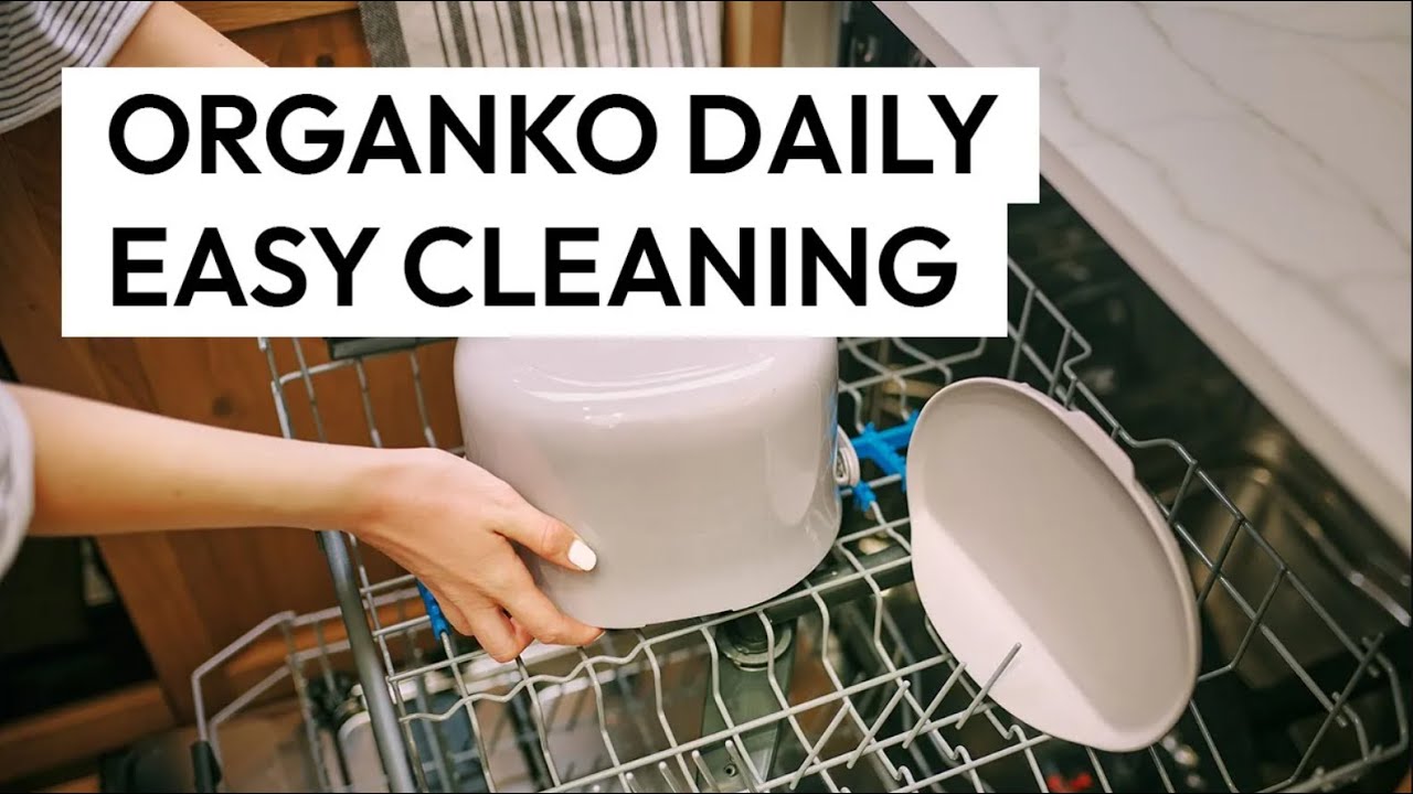 How to easy clean Organko Daily? - YouTube