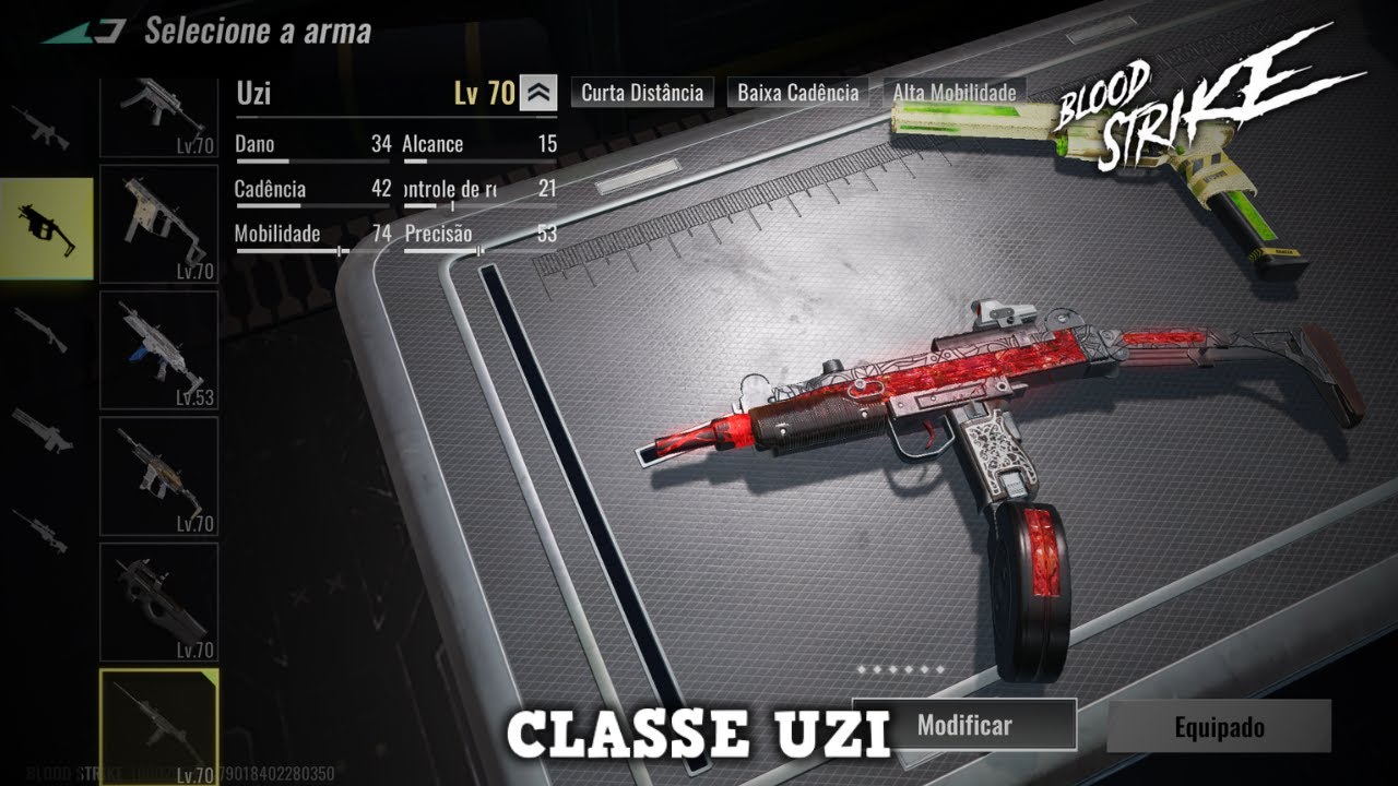 O MELHOR LOADOUT UZI - BLOOD STRIKE #BloodStrikeBR #ParceiroBloodStrike ...