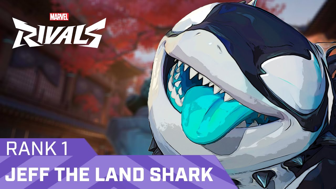 RANK 1 JEFF THE LAND SHARK | DefyingGrav | MARVEL RIVALS PRO ...