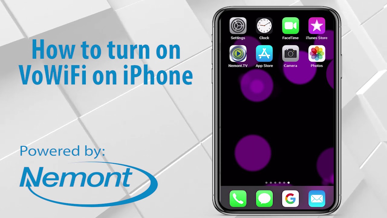 VoWiFi Tutorial iPhone - YouTube