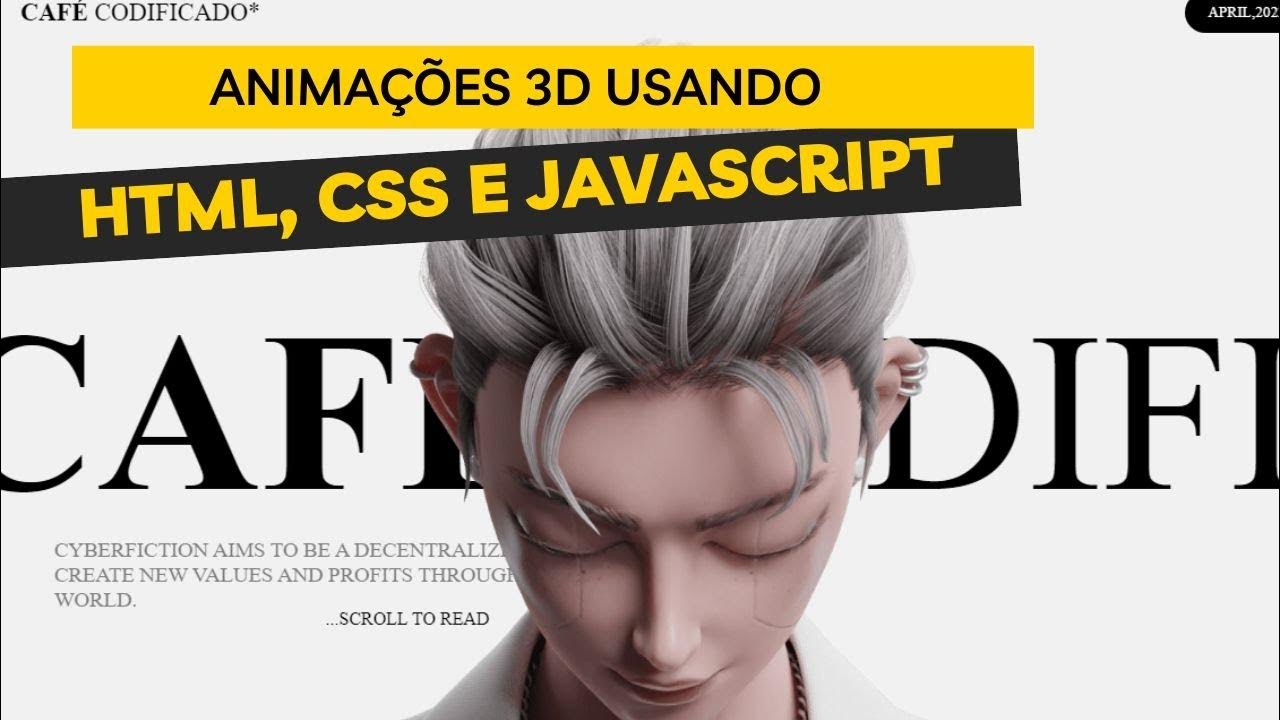 Animações 3d Usando Html Css E Javascript Youtube