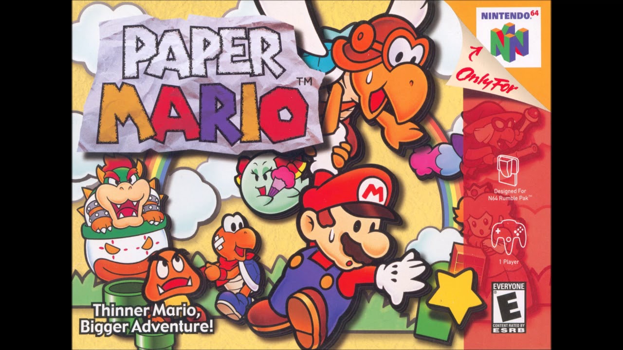Paper Mario The Thousand Year Door X-Naut Fortress Paper Mario 64 Style ...