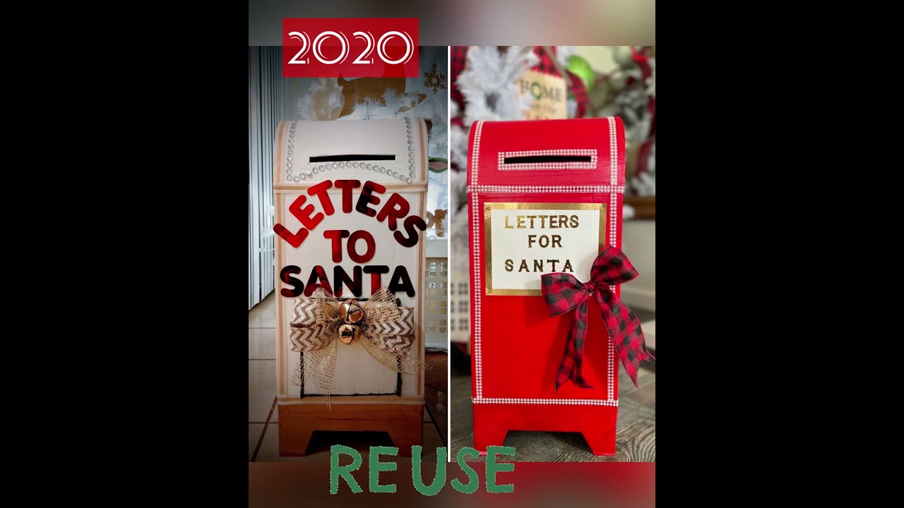 Santas Mailbox DIY - YouTube