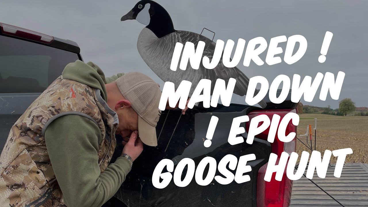 Epic goose hunt gone bad ! We had a awesome goose hunt till it happened ...