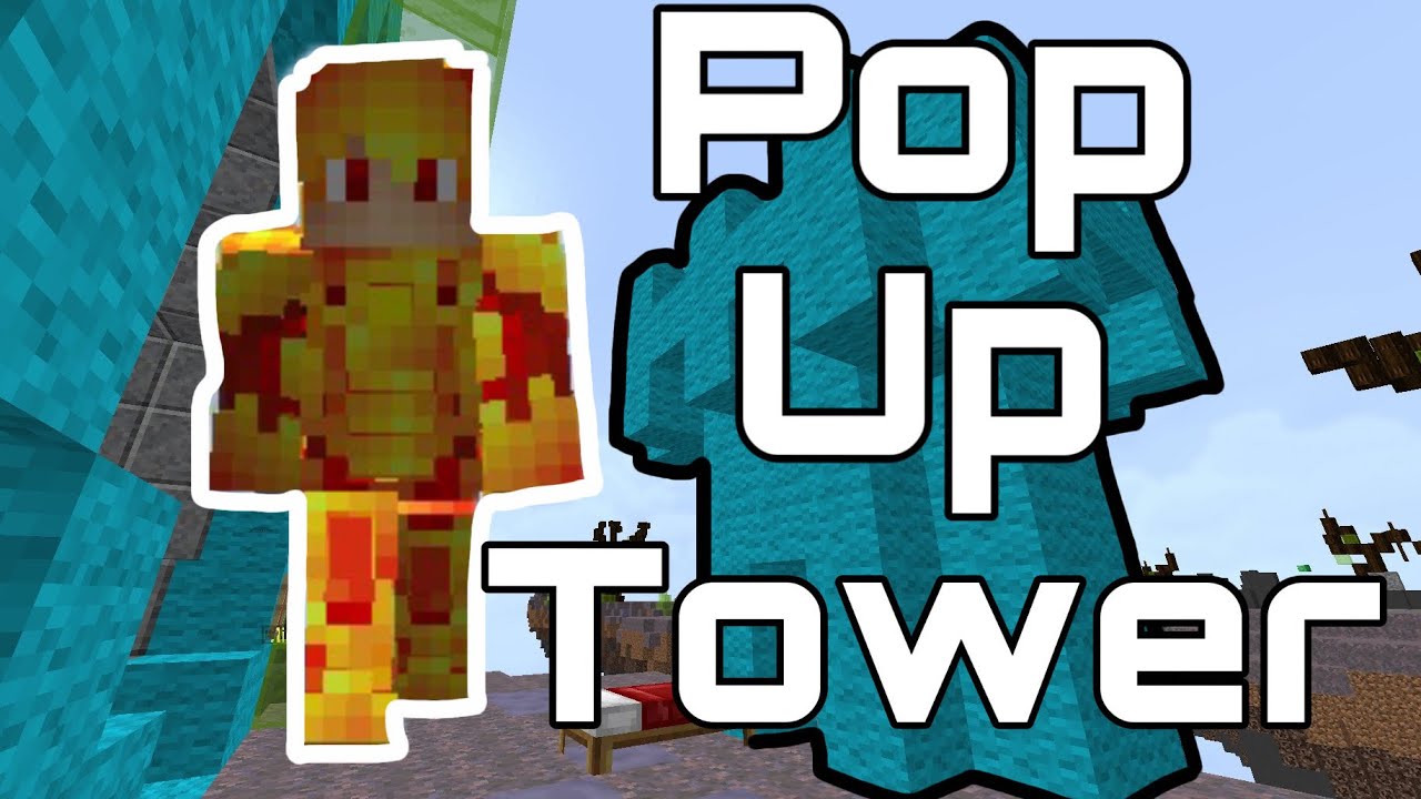 Pop-Up Tower Spamming | Hypixel Bedwars - YouTube