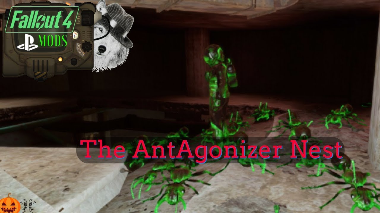 Fallout 4 PS4 Mods: The AntAgonizer Nest - YouTube