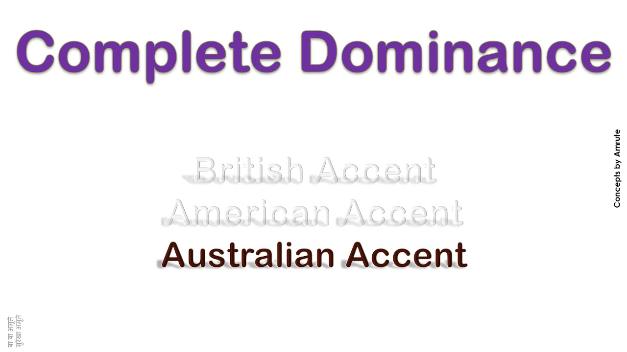 Complete Dominance How To Pronounce Complete Dominance In Australian complete-dominance-how-to-pronounce-complete-dominance-in-australian