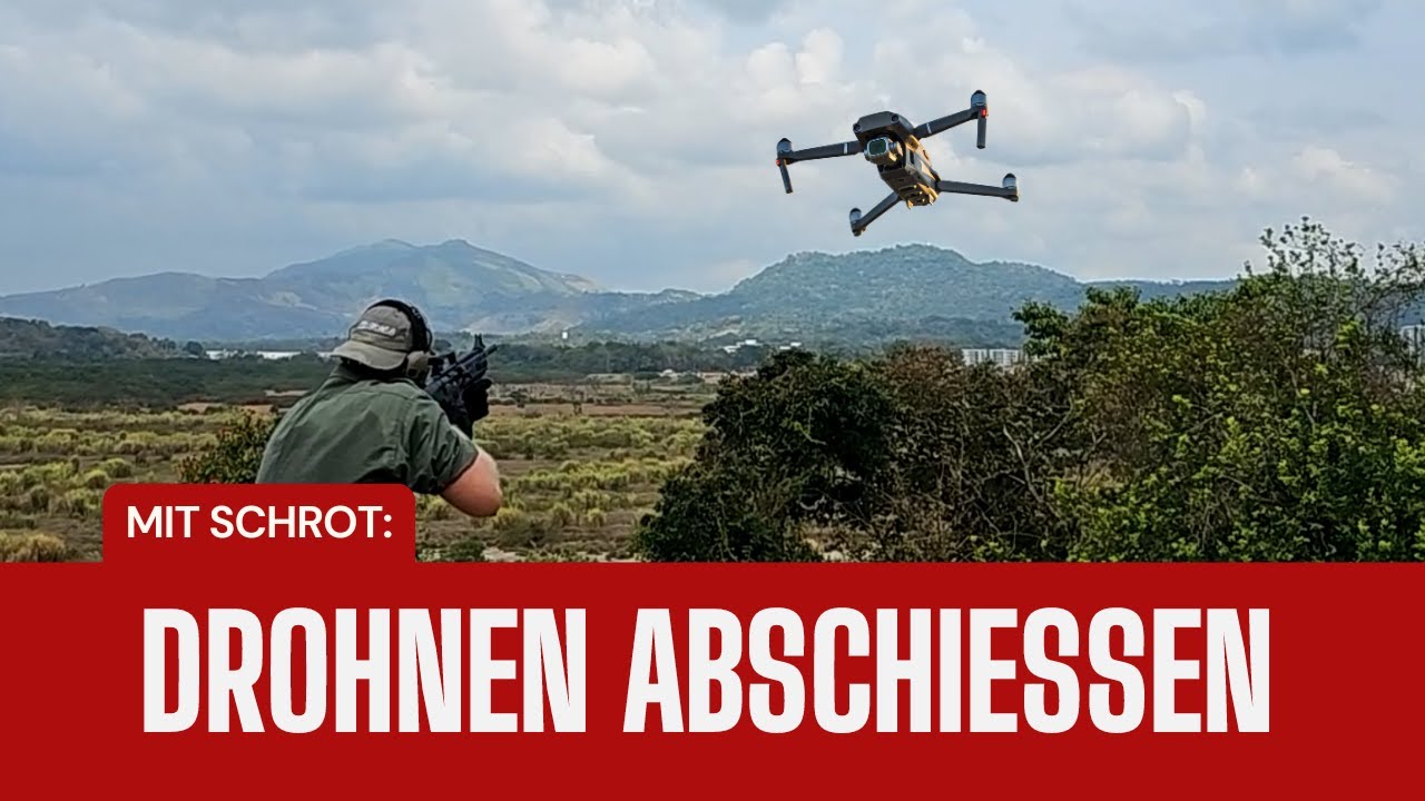 Schrot gegen Drohnen - YouTube