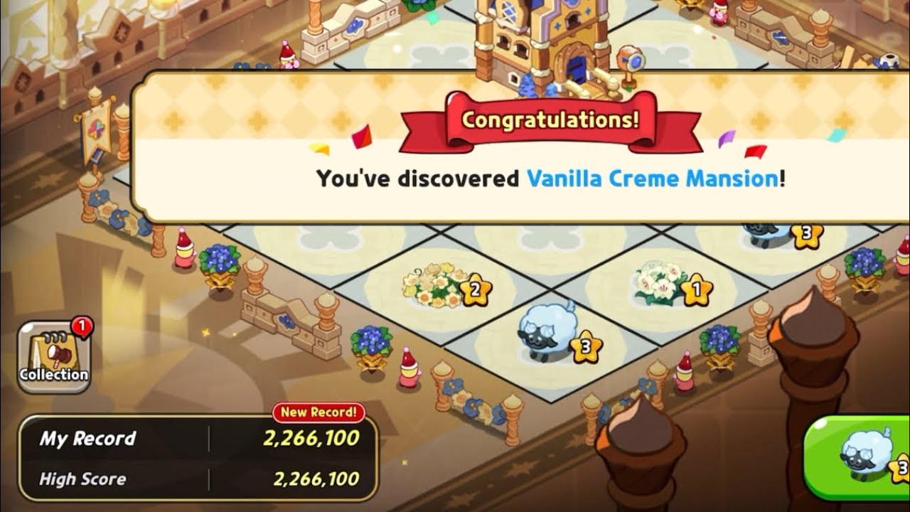 Unlock Vanilla Cream Mansion and 2 mill point | Cookie Run Kingdom ...