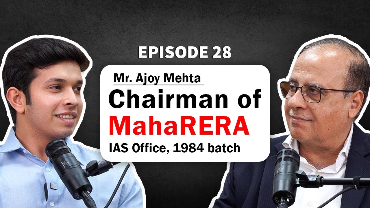 MahaRERA Chairman Mr. Ajoy Mehta: DCPR 2034, RERA New Website, Approval ...
