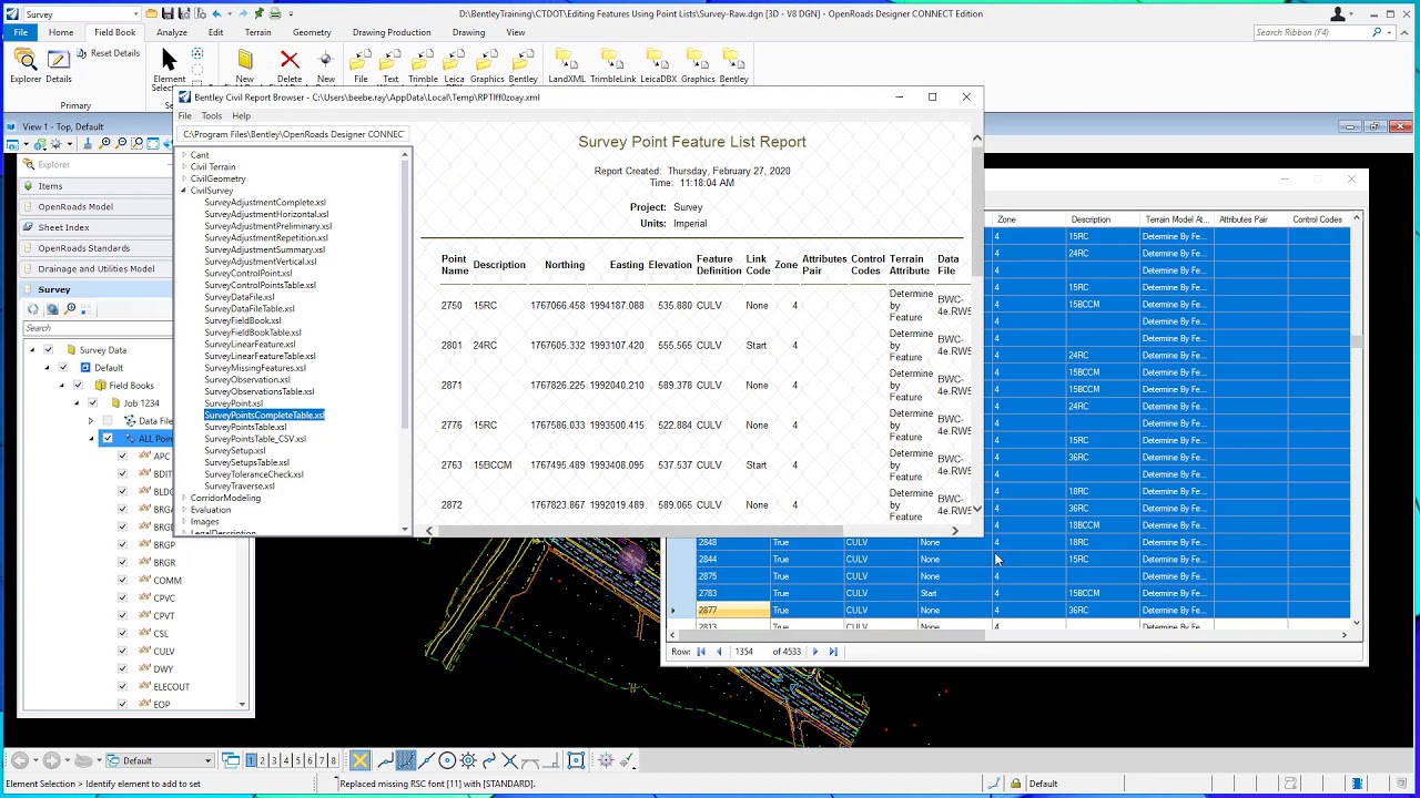 create csv file from survey data - YouTube