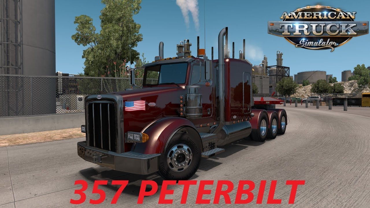 American Truck Simulator 357 Peterbilt - YouTube