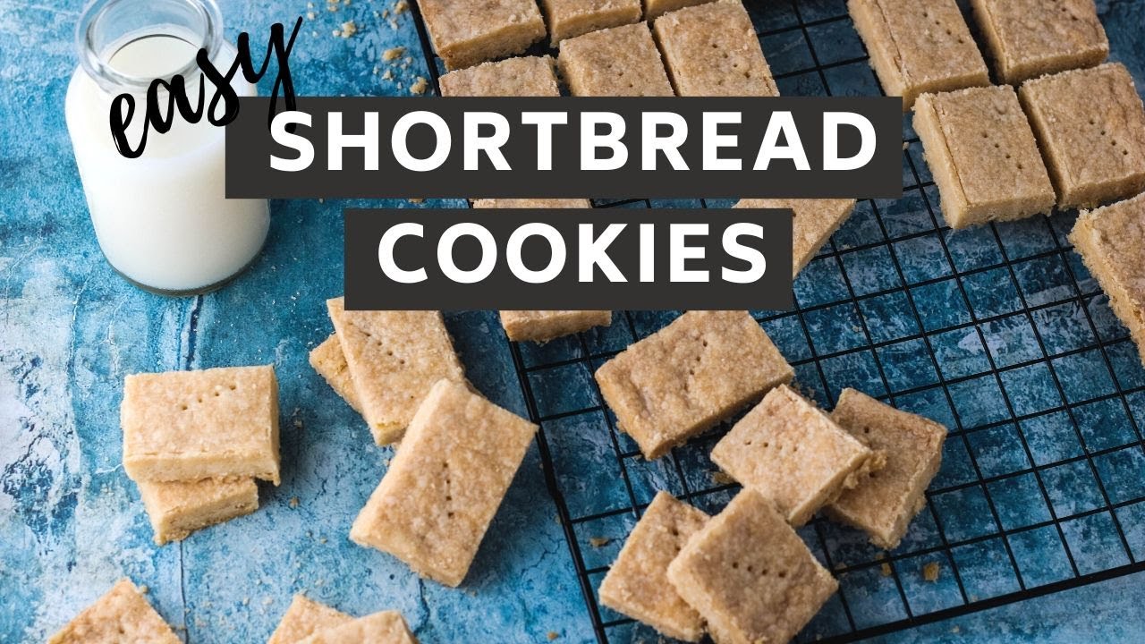 EASY 4 INGREDIENT SHORTBREAD COOKIES | Keeping It Relle - YouTube