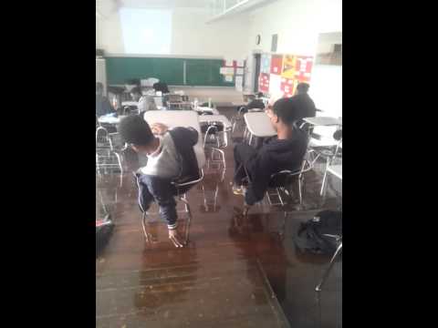 Guy fights a chair - YouTube