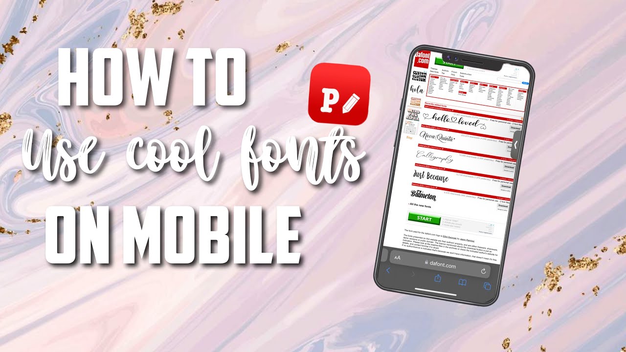 HOW TO USE COOL FONTS ON MOBILE! || roblox with maliahh - YouTube