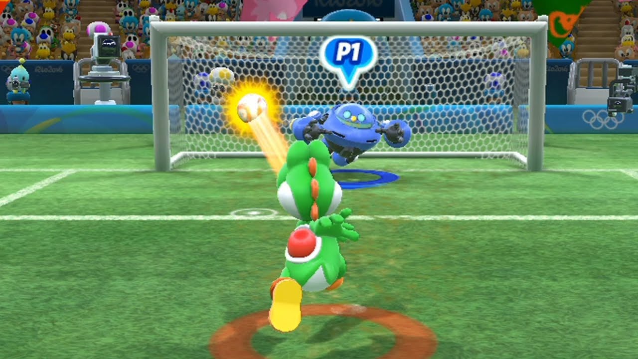 Football (Extra Hard)Team Yoshi vs Team Knuckles -Mario and Sonic at ...