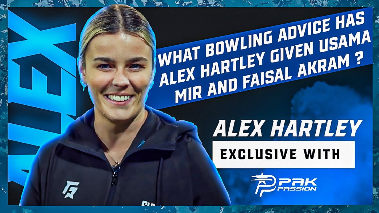 Alex Hartley: 'In the last game, the spinners took 9 wickets so as a ...