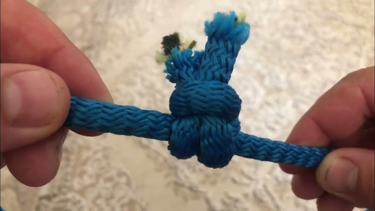 How to tie a rope? Node. - YouTube
