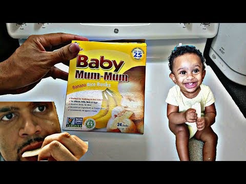 Baby Mum-Mum Rice Rusks Banana By Hot-Kid | Best Baby Snacks?