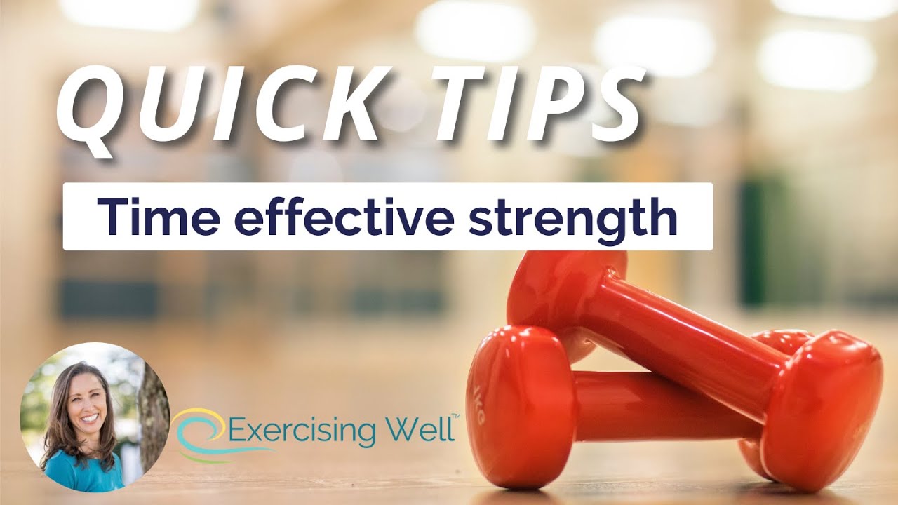 Time EFFECTIVE Strength Exercises | Science Based ways to get the most ...