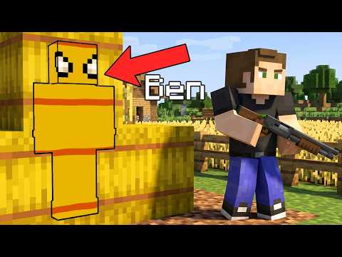 Minecraft AMA Boyamalı Saklambaç Oynadık