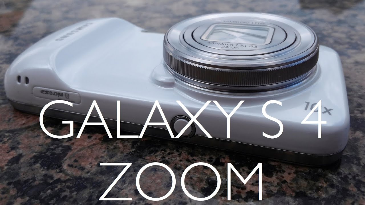 Samsung Galaxy S4 Zoom Unboxing and Overview - YouTube