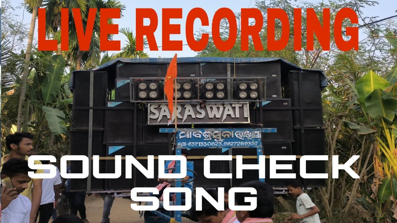 Saraswati musical😈Berhampur,Ganjam||Title sound check song||Use ...