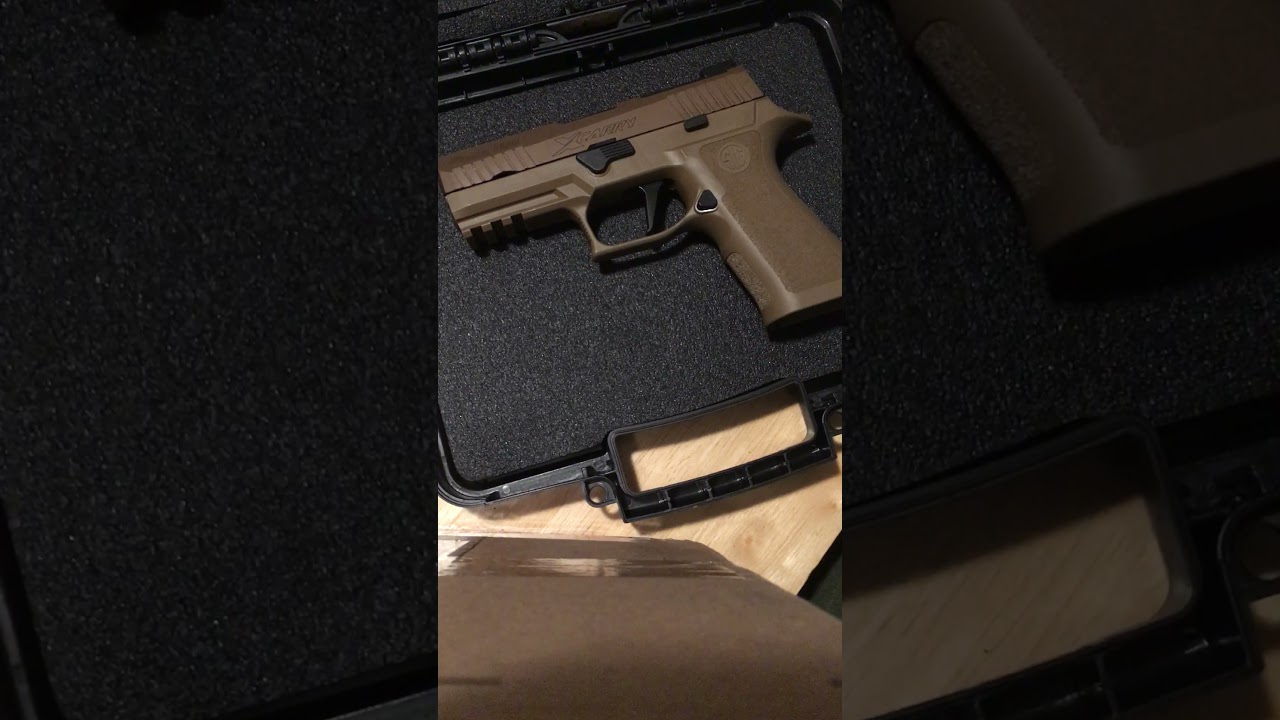 Sig Sauer P320 9MM faulty reset trigger problem - YouTube