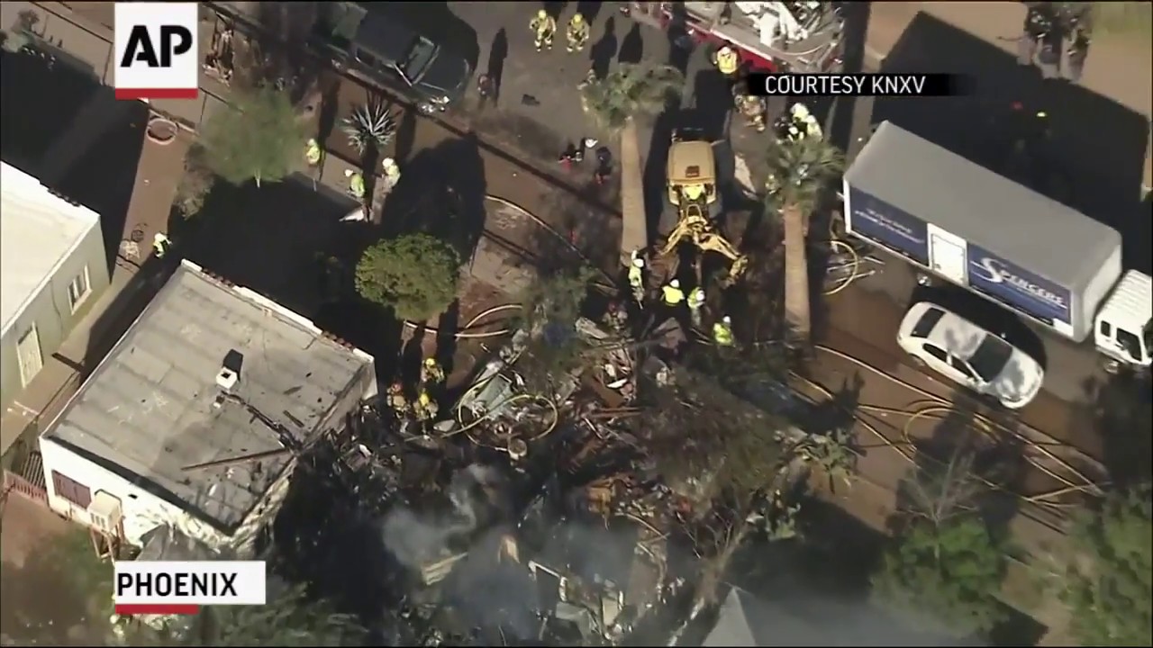 Gas Explosion At Phoenix Home Kills One Person, Injures One - YouTube