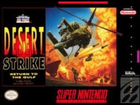 SNES Desert Strike: Campaign 4 Nuclear Storm (Final) - YouTube