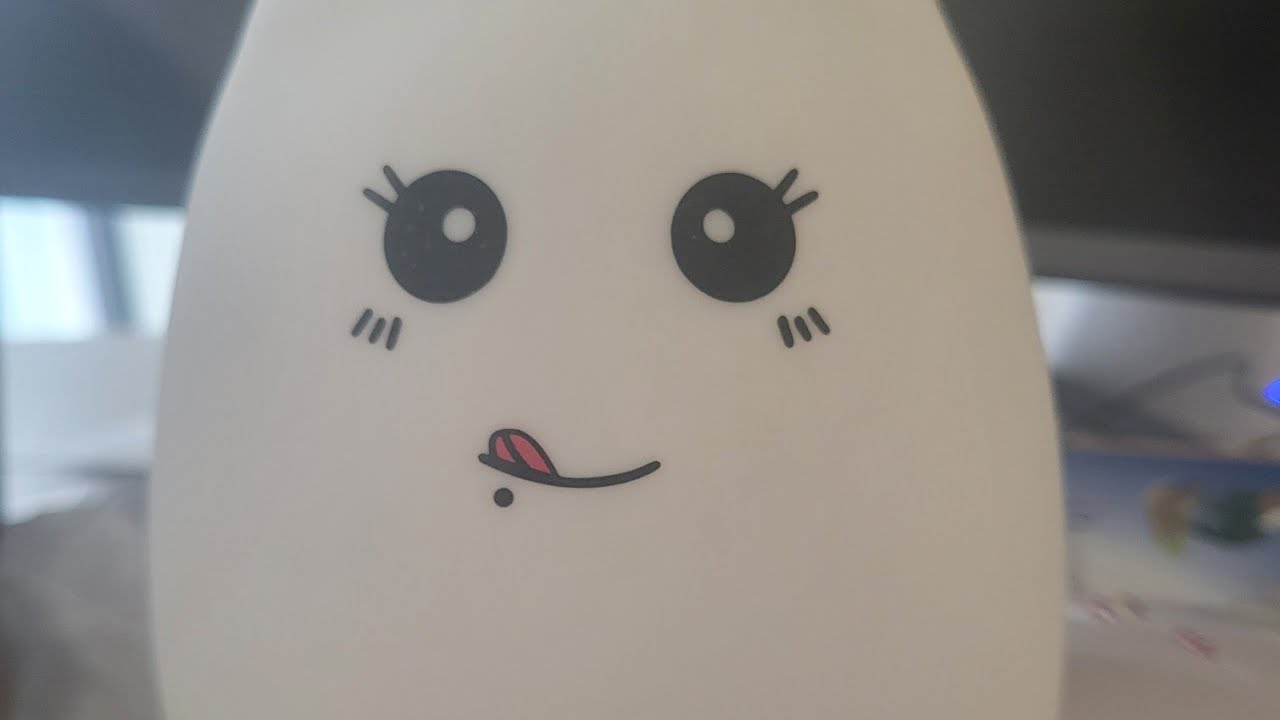 ASMR glowing kitty with water fountain sounds (also surprise triggers ...