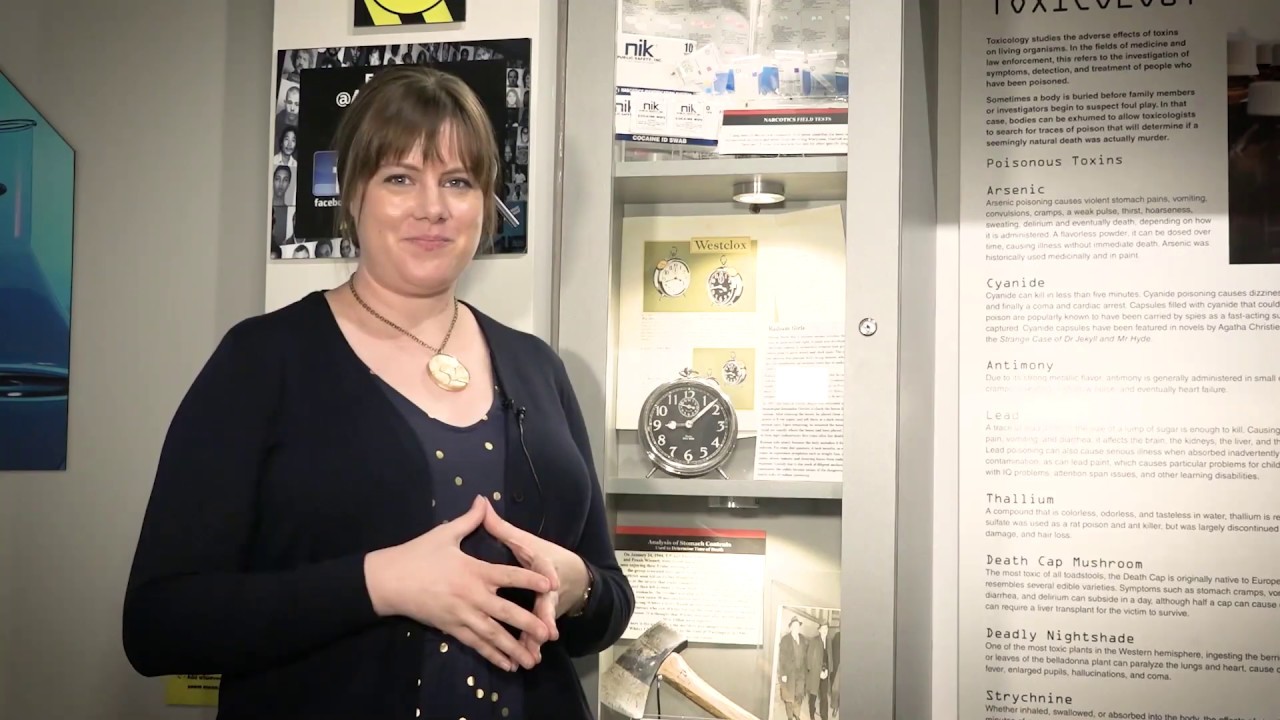 Radium Girls Clock - Inside Alcatraz East Crime Museum - YouTube
