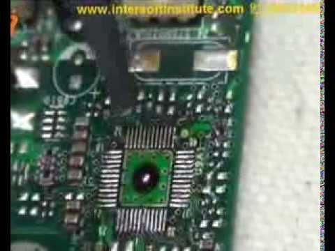 Removing audio chip of computer motherboard (English) - YouTube