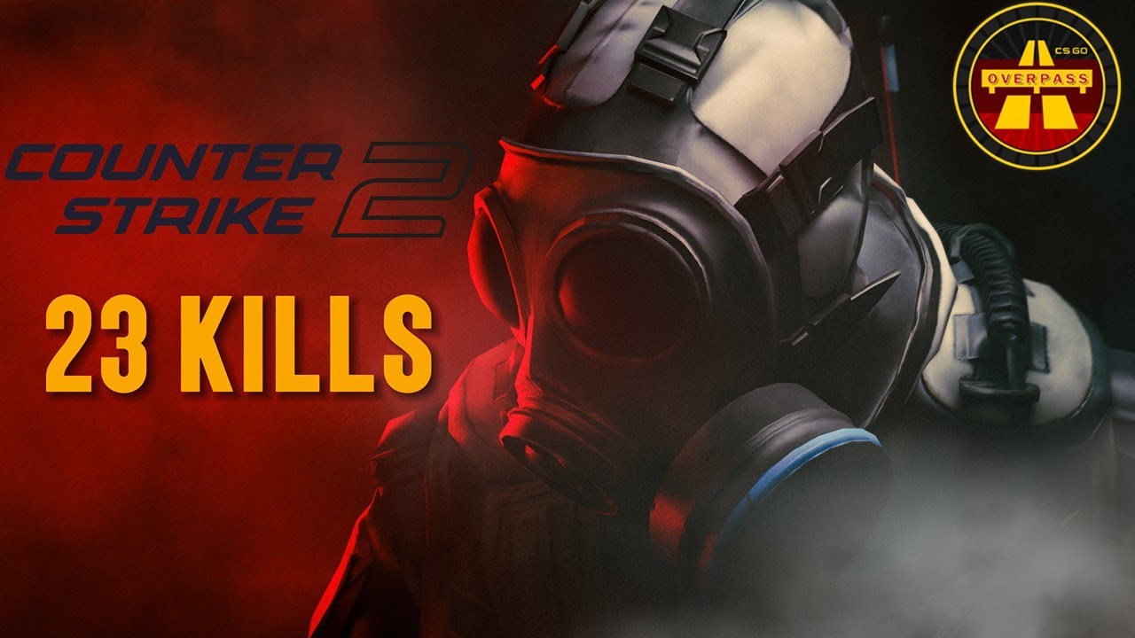 COUNTER STRIKE 2 | POV | 23 KILLS | OVERPASS #cs2 #gaming #gameplay ...
